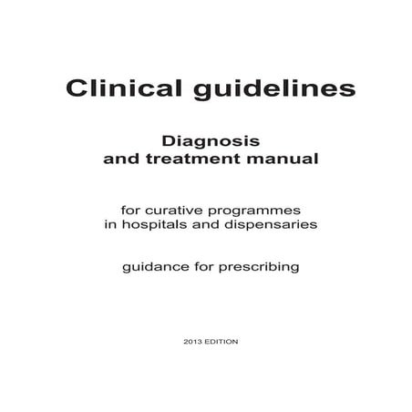 Clinical guideline | PDF | Infectious Diseases | Diseases and Conditions