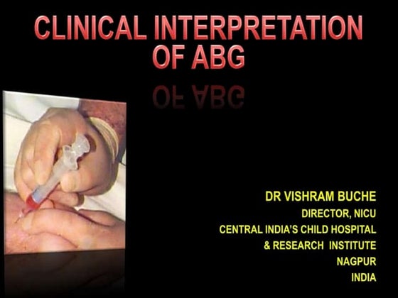 VBG vs ABG (replacement of venous blood sample instead of arterial one for analysis of blood ...