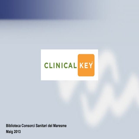 Clinical key tutorial | PPT
