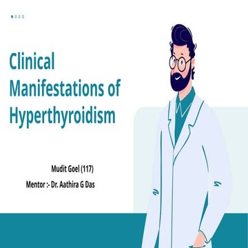 Comprehensive Clinical Manifestations of Hyperthyroidism and Its ...