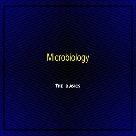 Clinical Microbiology Presentation | PPT