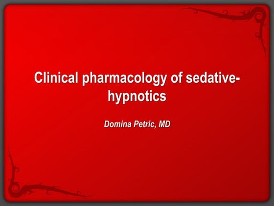 Anti-anxiety drugs | PPTX