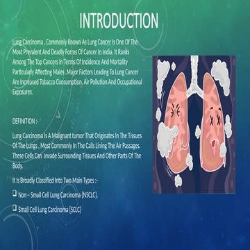 Clinical presentation on lung carcinoma.pptx