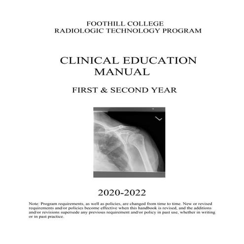 Clinical Radiology Manuall_FOOTHILL COLLEGE.pdf | Free Download