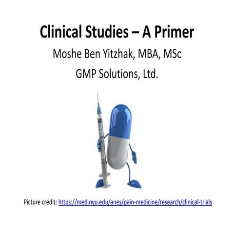 Clinical research protocol | PPTX