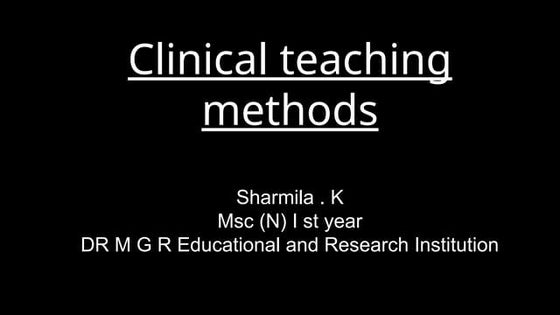 Clinical rotation plan | PPT