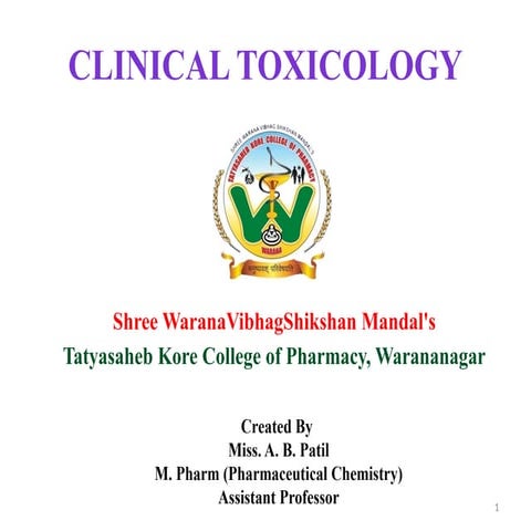 Clinical Toxicology Syllabus Introduction.pptx
