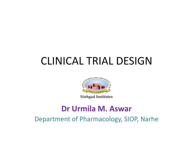 Introduction to clinical research | PPTX