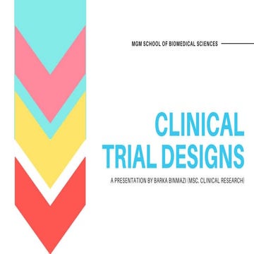 Clinical trial designs | PPT
