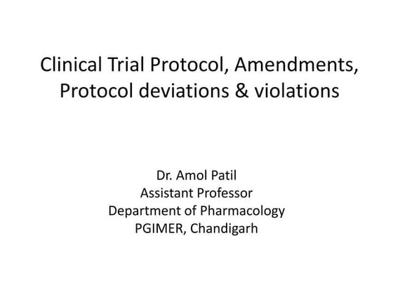 Sponsor responsibilities in Clinical Trial | PPT