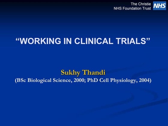 Fundamentals of clinical trials | PDF