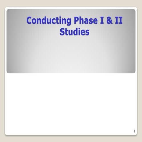 Clinical trials phase-i-ii-trials | PDF