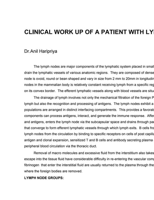 Levels of lymph nodes in head and neck | PPTX