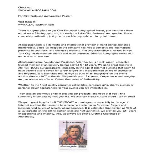 Twilight saga: Breaking Dawn Part 2 Autographed Poster | DOCX