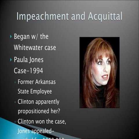 Clinton Impeachment | PPT