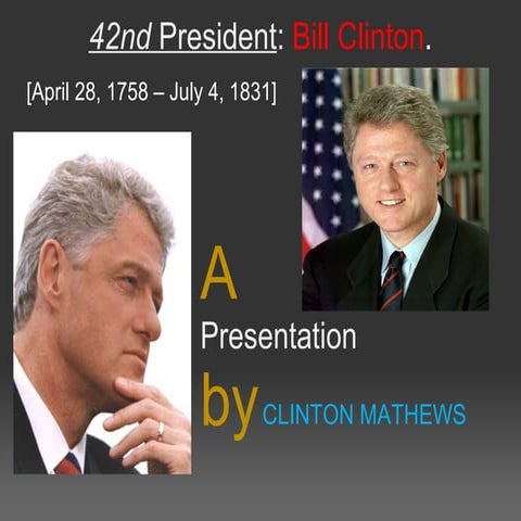 Clinton power point | PPT