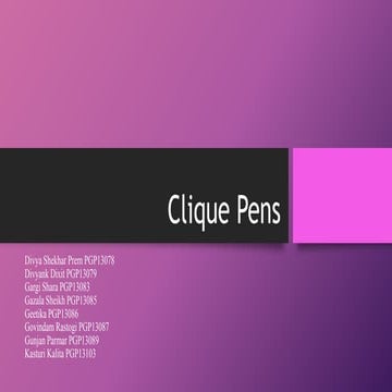 Clique Pens.pptx