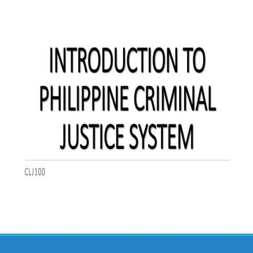 Basic criminal procedures (arrest) | PPT