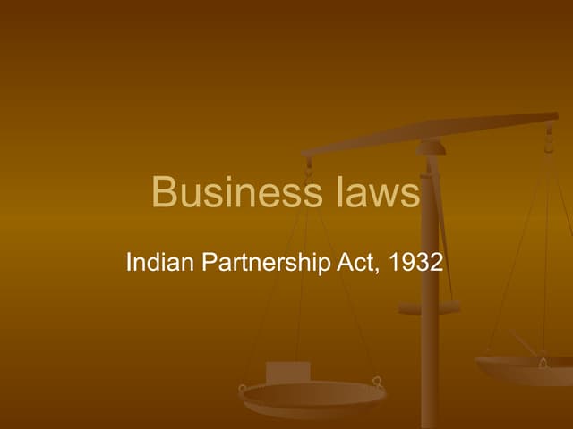 Fundamentals of Partnership - Part I.pptx