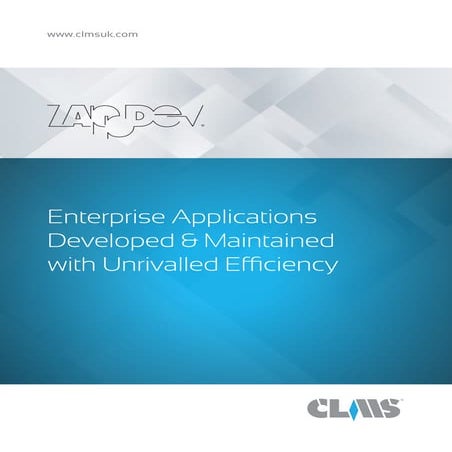 zAppDev by CLMS | PDF
