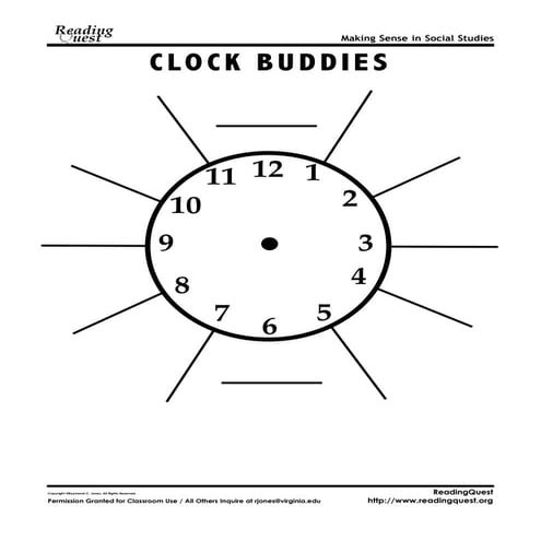 Clock partners clock buddies | PDF