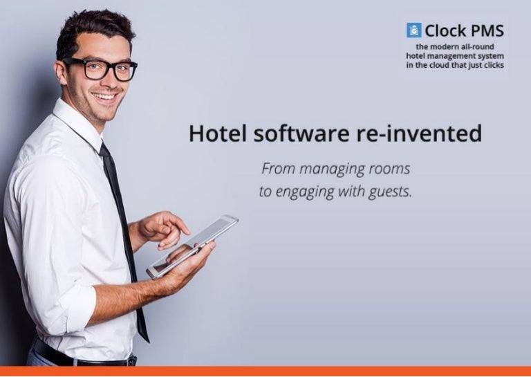 Clock PMS - hotel software re-invented