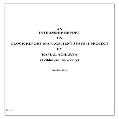Clock report management system project report.pdf