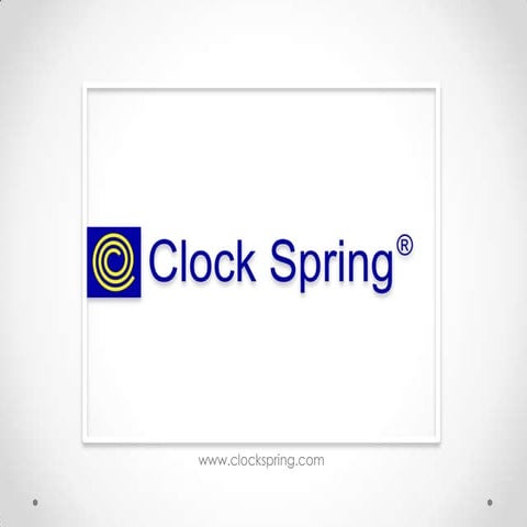 Clock Spring Intro | PPTX