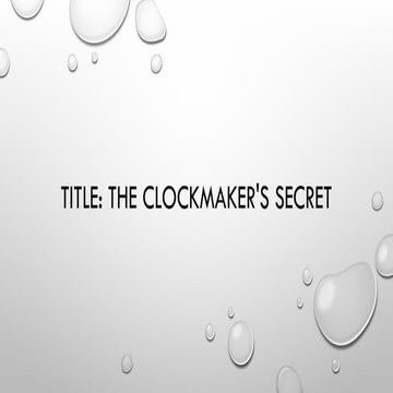 CLOCKWORK MASTERCLOCKWORK MASTERCLOCKWORK MASTER.pptx