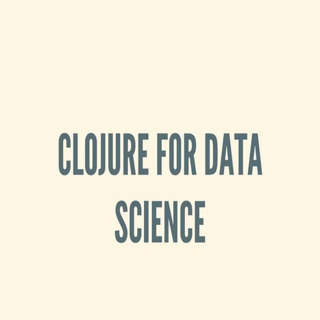 Clojure For Data Science Ppt 