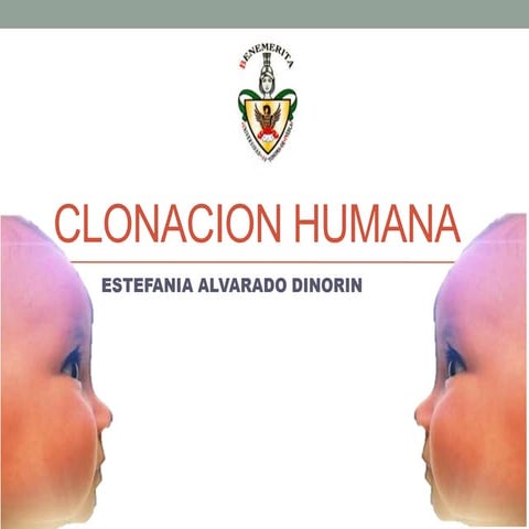 Clonacion humana | PPTX