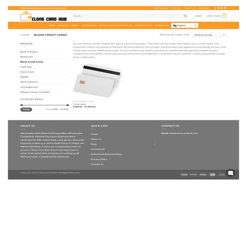 BLANK CREDIT CARDS | PDF