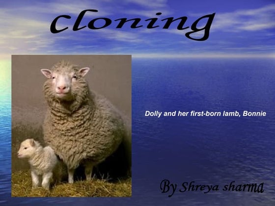 Dolly-The Cloned Sheep | DOCX
