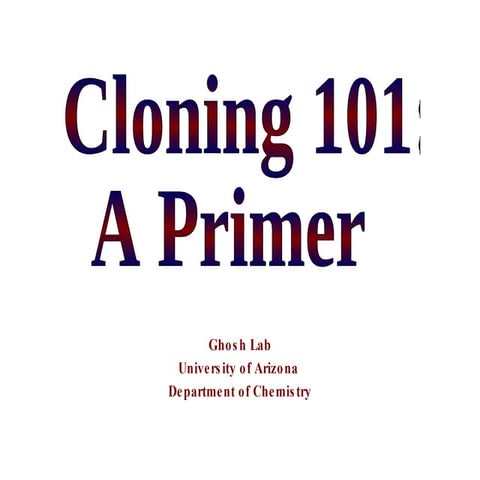 cloning | PPT