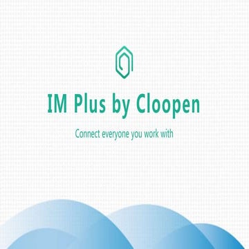Cloopen IM Plus | PPT