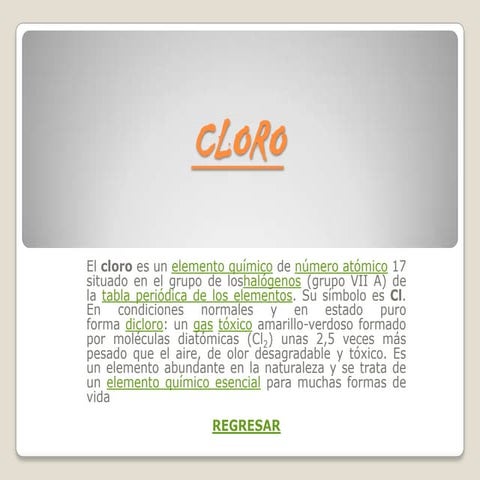Cloro | PPTX