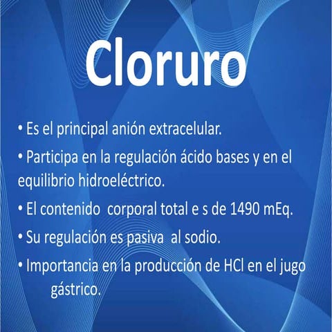 Cloruro | PPTX