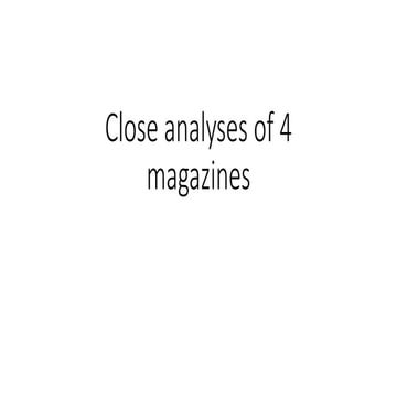 Close analysis | PPT
