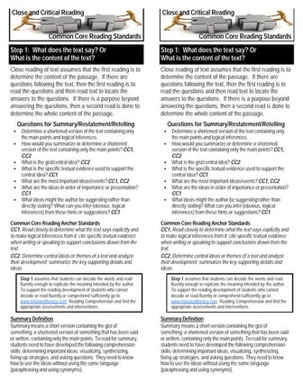 Close reading moves | PDF