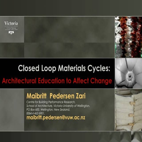 Closed loop materials cycles | PPT