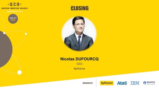 QCB Conference: Introduction speech by Cedric O | PDF