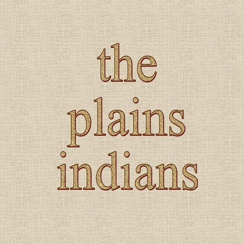 Closing The West Plains Indians | PPT