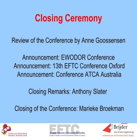 Closing Ceremony | PPT