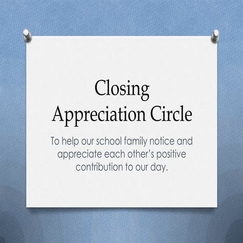 Closing circle | PPT