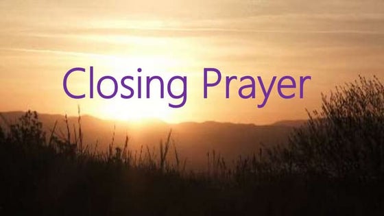 Opening Prayer for Meetings and Conferences | PPTX | Christianity ...