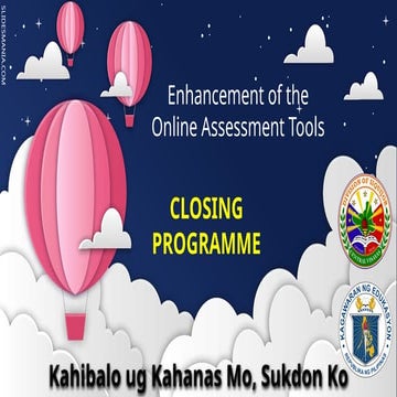 Closing Programme tara na at mag enoy sa siyensikula | PPTX