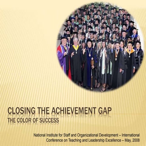 Closing the Achievement Gap | PPT