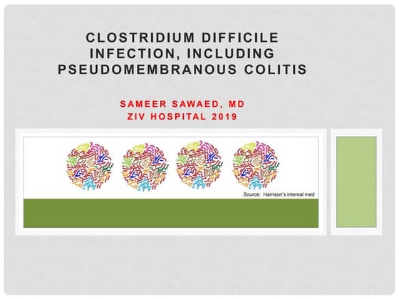 Clostridium Difficile | PPT
