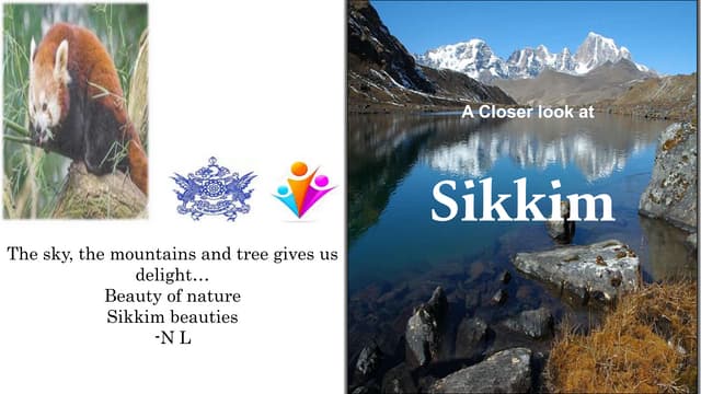 Art Integrated Project between Maharashtra and Sikkim | PDF | Women\'s Outerwear | Women\'s Clothing