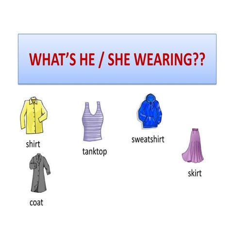 Clothes | PPT